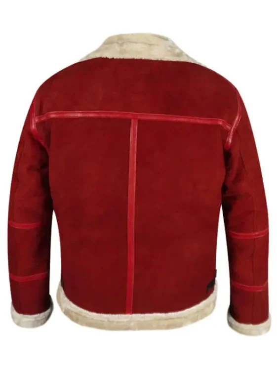 Ryan Reynolds Spirited Red Suede Jacket | Clint Briggs Style