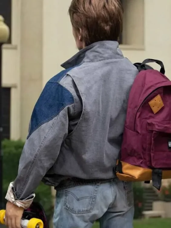 Back to the Future Denim Jacket | Marty McFly Two-Tone 80s Gear