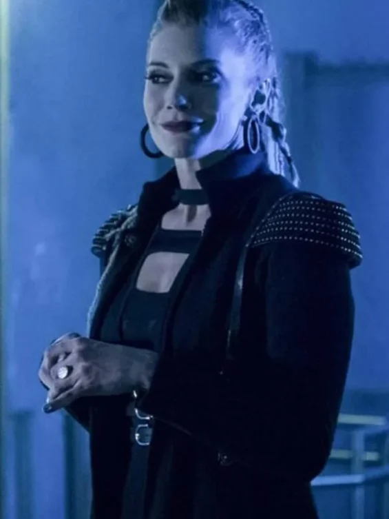 Amunet Black Coat | The Flash Blacksmith Coat | TV Jackets