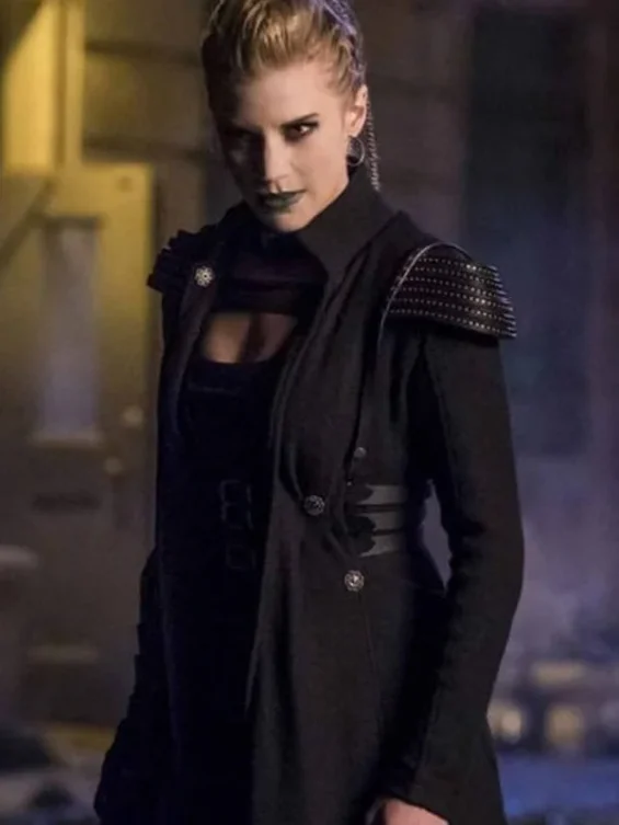 Amunet Black Coat | The Flash Blacksmith Coat | TV Jackets