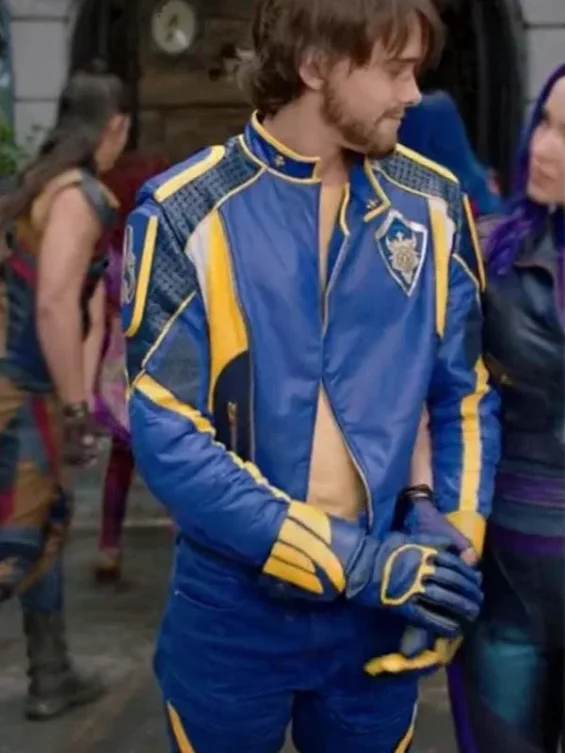 Descendants 3 Ben Blue Leather Jacket - Free Ship - Oder Now