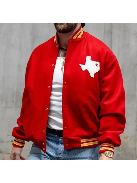Travis Kelce Jacket - 1960 Dallas Texans Jacket - TV JACKETS