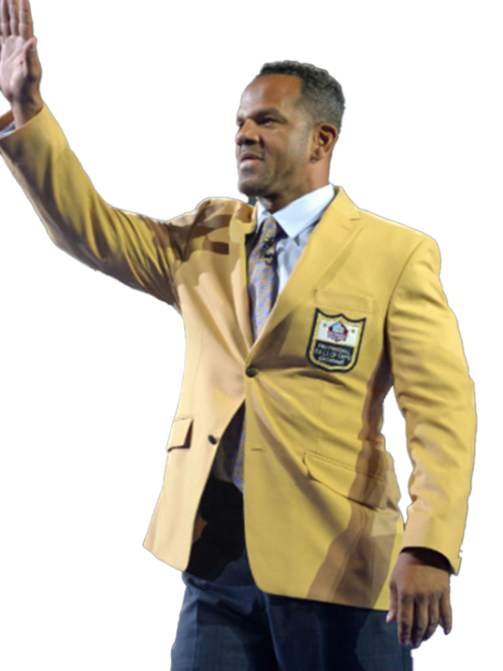 Iconic symbol of induction into the Hall of Fame Gold Jacket
