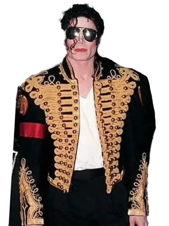 Michael Jackson Black and Gold Jacket - TV JACKETS