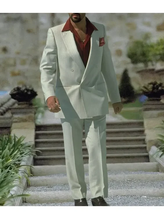 Al Pacino Scarface White Suit - TV JACKETS