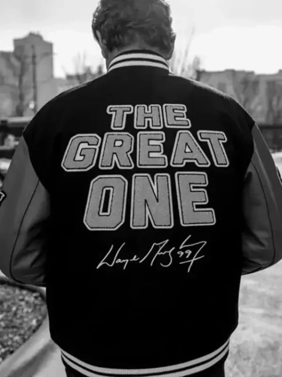 Wayne Gretzky The Great One OVO Varsity Jacket - TV JACKETS